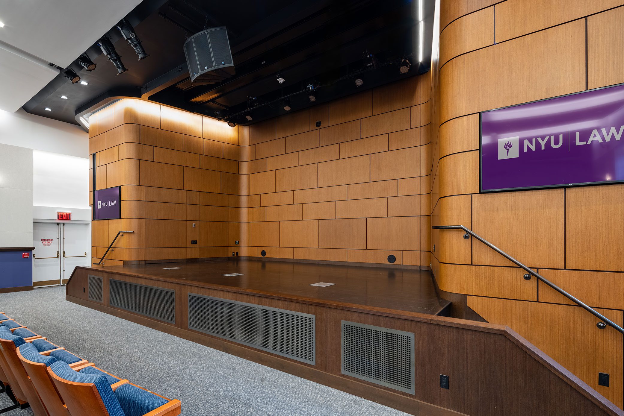 New York University School of Law | Tishman Auditorium - Fisher Dachs ...